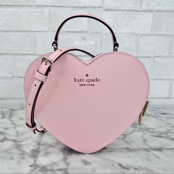 kate spade | Bags | Kate Spade Love Shack Heart Purse Crossbody In ...
